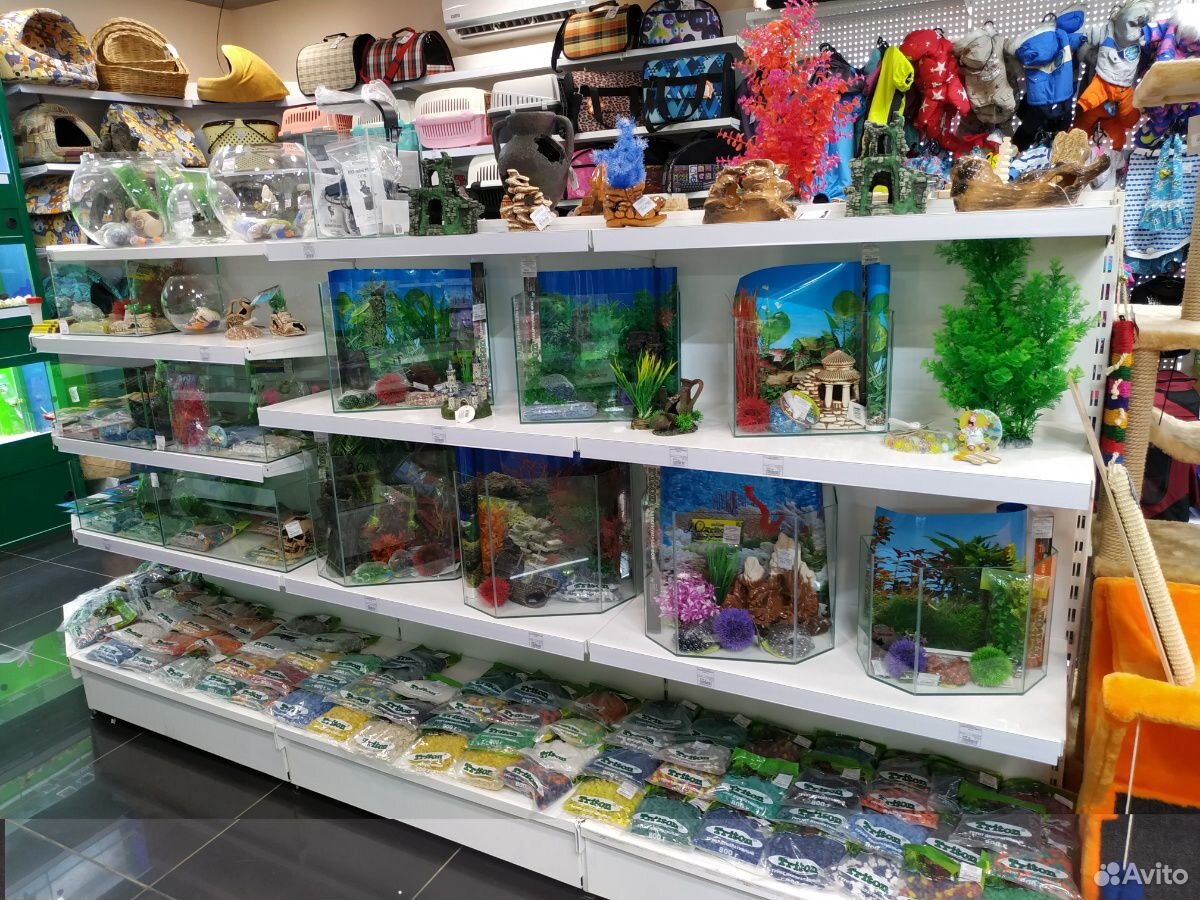 Аквариум грунт рыбки украшения