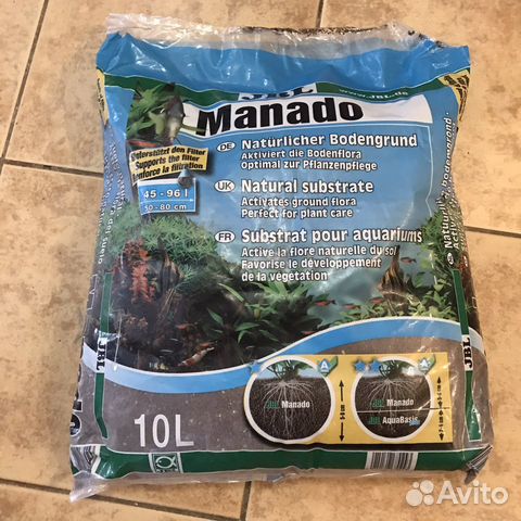Грунт питательный JBL Manado 10 литров