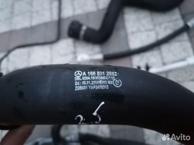 Патрубок провод Шланг Мерседес Глс W166 в Москве, цена договорная ...