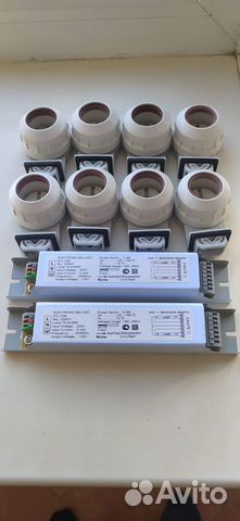 Патроны влагозащищённые Т8, эпра 2х36