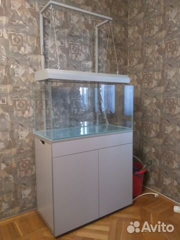 Продам аквариум с тумбой в стиле ADA 120л