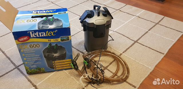 Внешний аквариумный фильтр tetratec ex 600