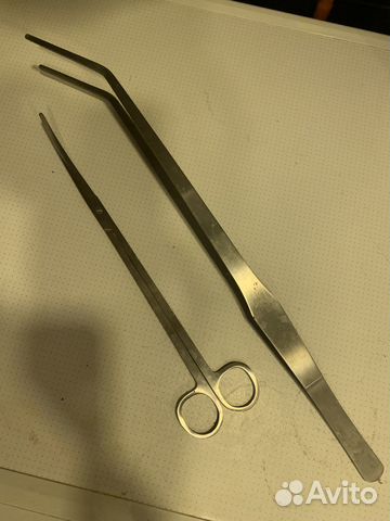 Пинцет и ножницы для аквариума